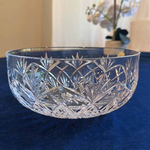 Atlantis | Dining | Atlantis Catalina Lead Crystal Bowl Hand Cut Blown ...